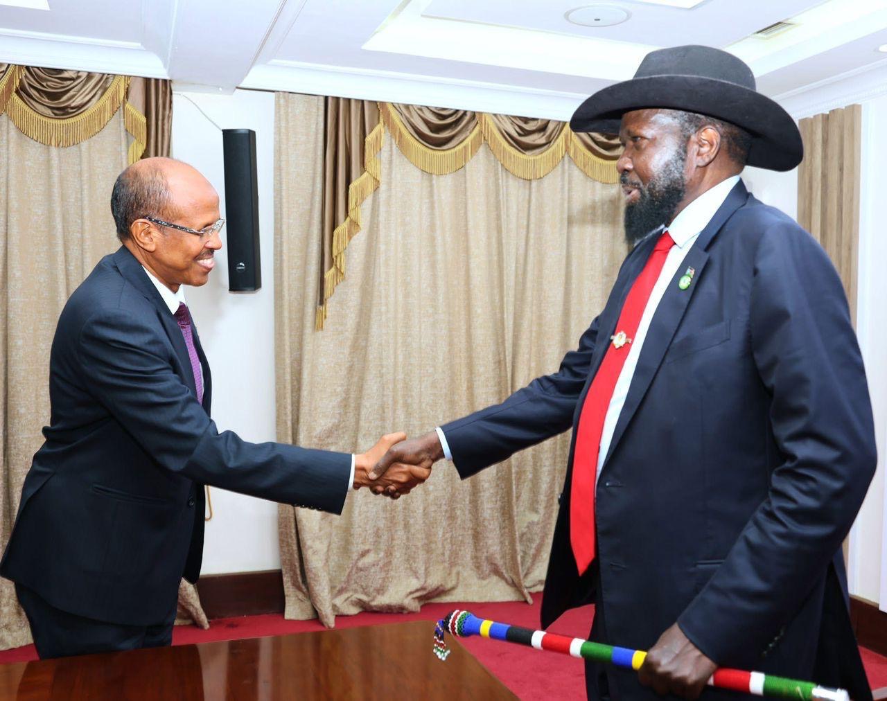 AU Chairperson Meets President Kiir to Advance Peace Deal ...