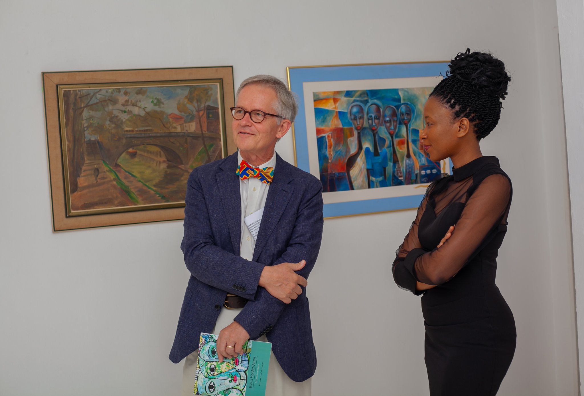 Germany's Ambassador (Rtd)'s love of art brought him permanently to ...