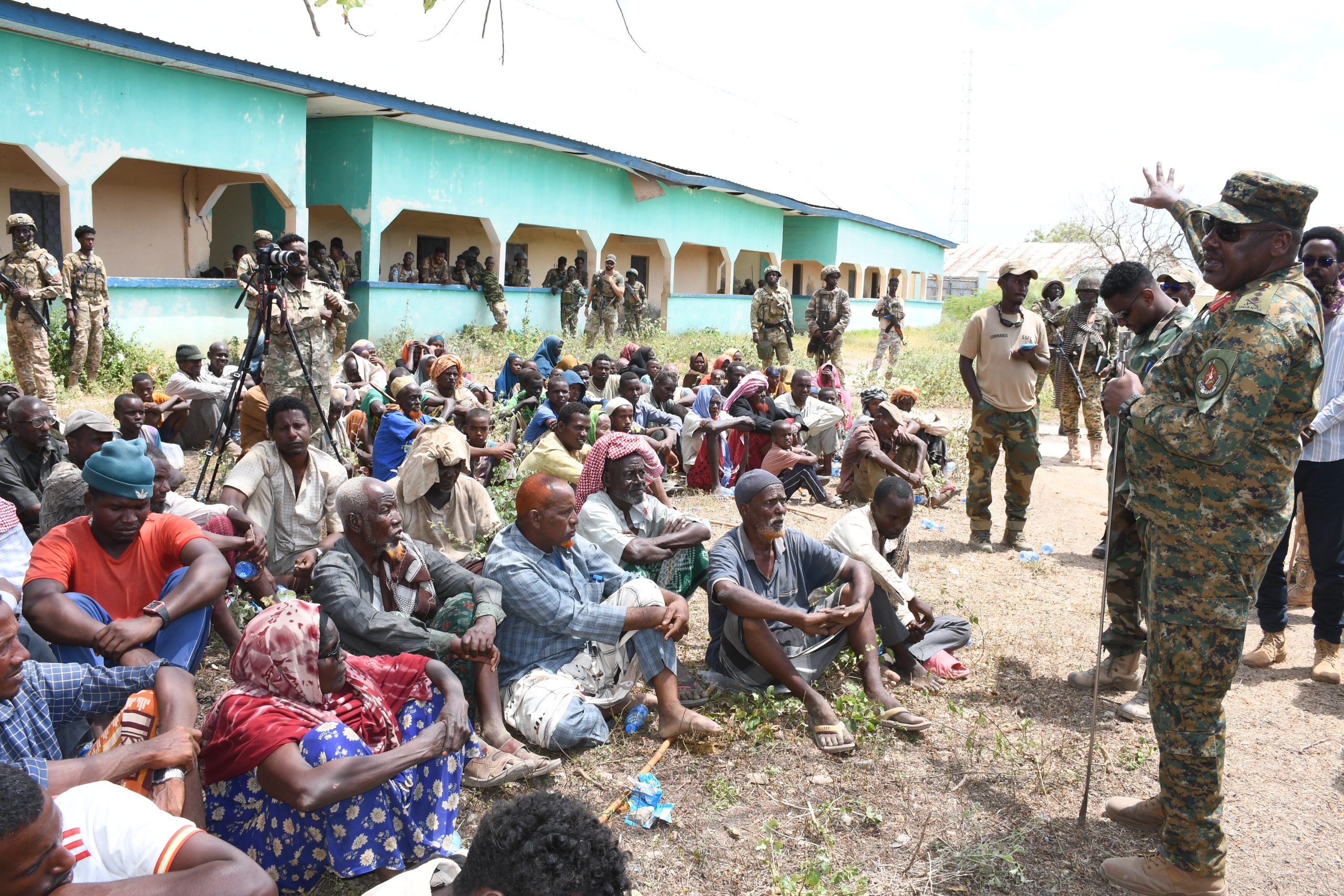 Somali Defence Minister, SNAF CDF, AUSSOM Force Commander Visit ...